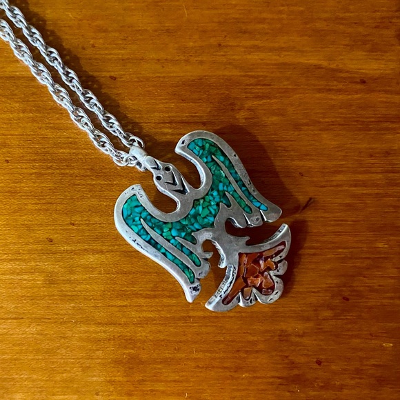 Native | Jewelry | Vintage Native American Peyote Bird Sterling Silver ...